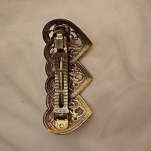 Vintage | Accessories | Vintage Metal Filigree Hearts Korean Valentines ...